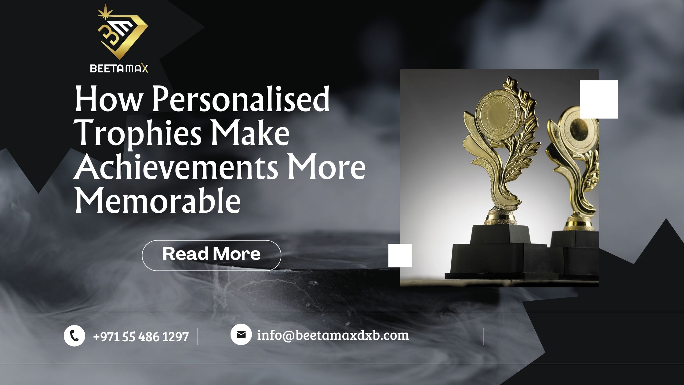 How Personalised Trophies Make Achievements More Memorable